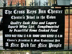 Chester Tourist - The Cross Keys