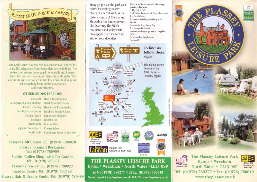 Chester Tourist - The Plassey Leisure Park