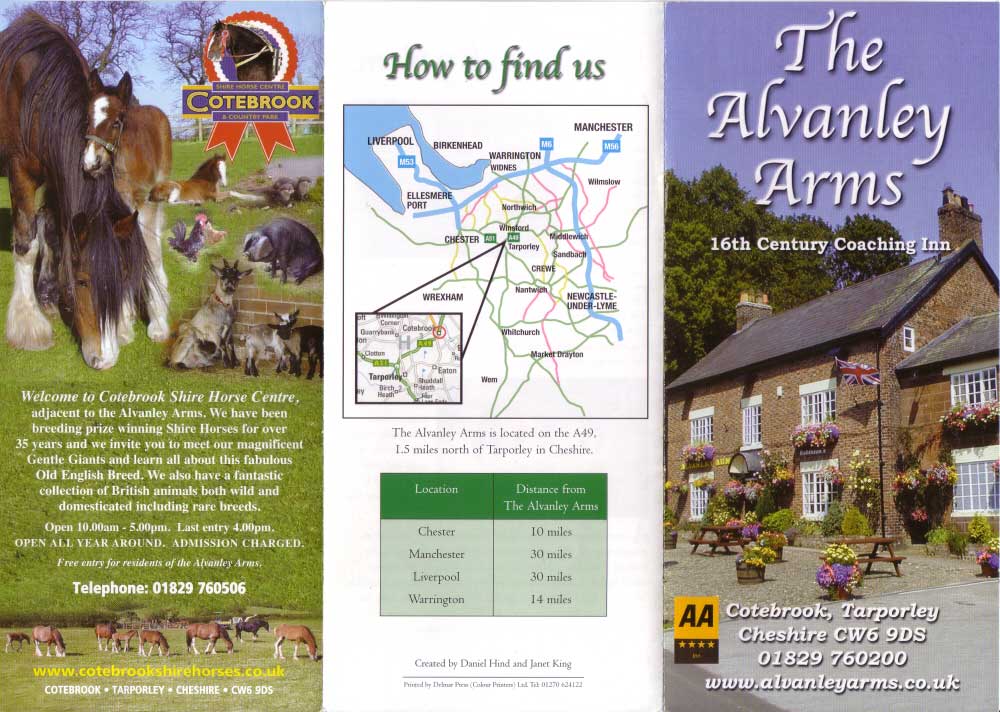 Chester Tourist - The Alvanley Arms