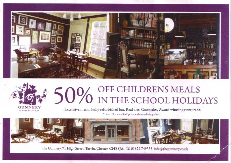 Chester Tourist - Tarvin