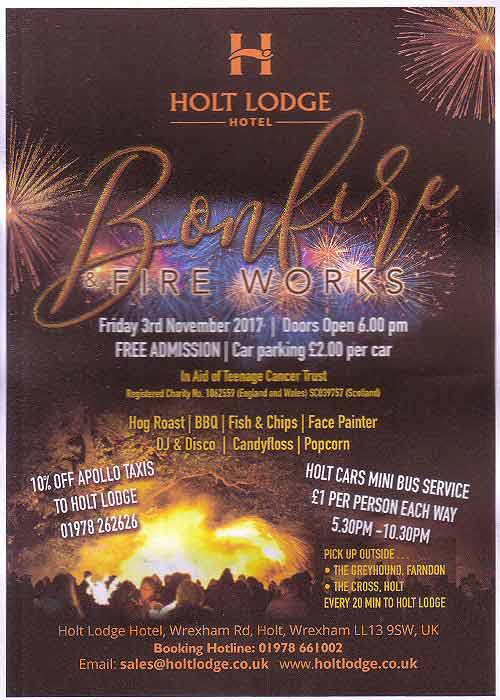 Chester Tourist - Chester Lions Roodee Firework Display