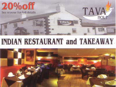 Chester Tourist - Tava Indian Holt