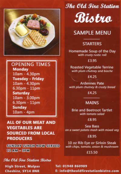 Chester Tourist - Malpas