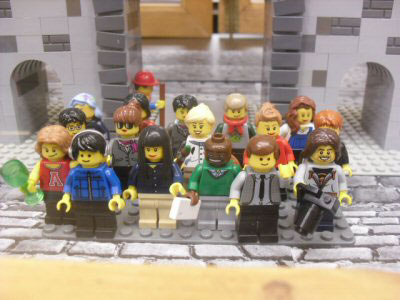 Chester Tourist - Chester in Lego Display