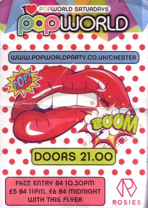 Chester Tourist - Rosies Nightclub