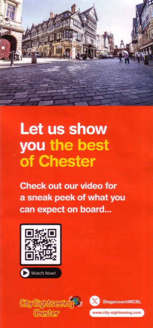 Chester Tourist - Chester City Sightseeing Tours
