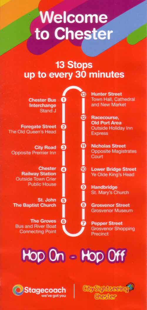 Chester Tourist - Chester City Sightseeing Tours