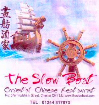 Chester Tourist - The Slow Boat