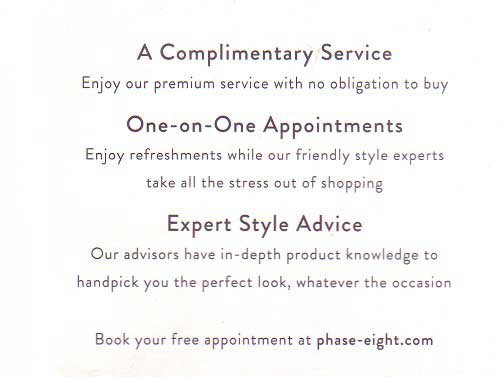 Chester Tourist - Phase Eight Watergate Street